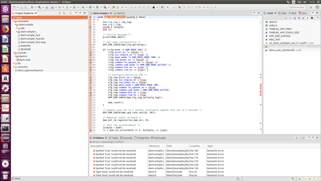 VBOX Eclipse compile Error - Ultra-Wideband - Qorvo Tech Forum