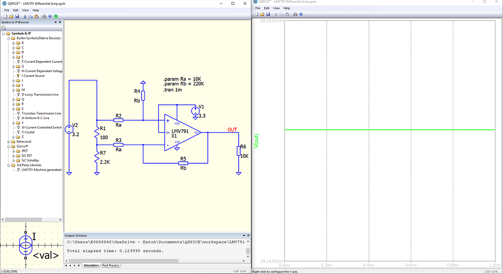 LMV791 PSPICE Library Issue in QSPICE - QSPICE - Qorvo Tech Forum