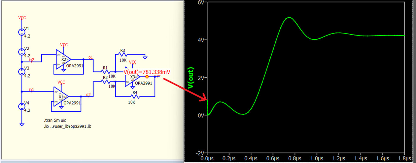 Source Stepping Failed - OPA2991 Sim - QSPICE - Qorvo Tech Forum