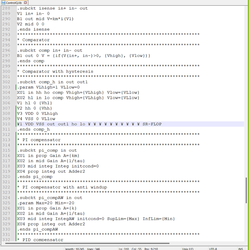 Solved Be Aware Of The Encoding Format Ainsi Not Utf8 Qspice Qorvo Tech Forum