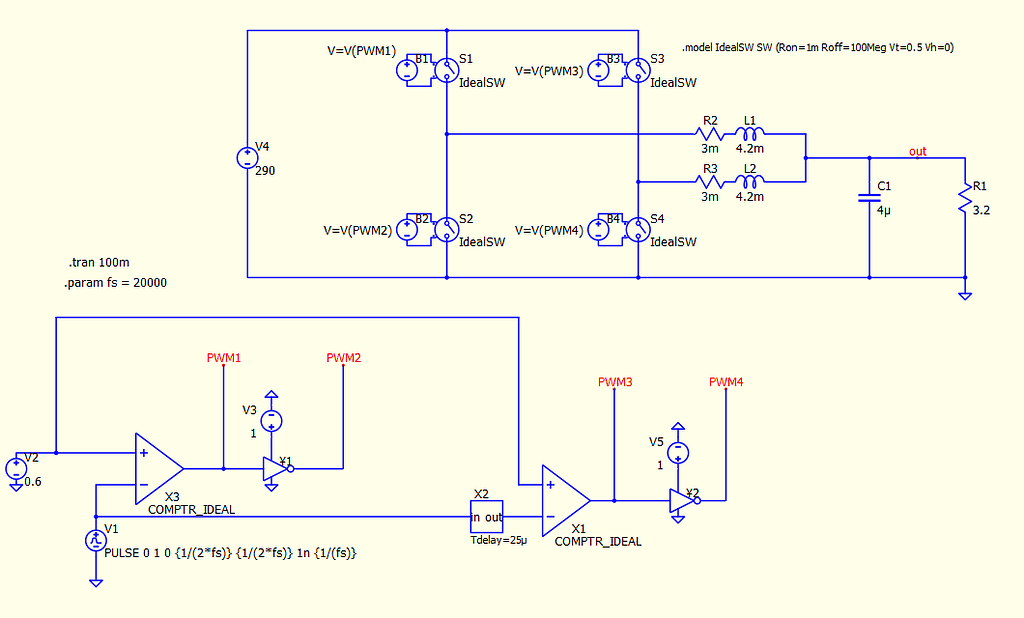 2 phase buck converter - QSPICE - Qorvo Tech Forum