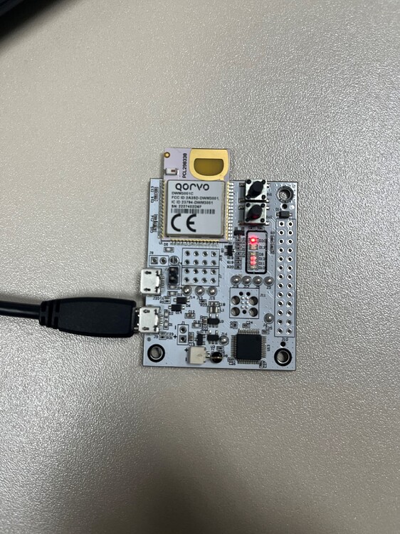 Problem setting up the firmware for DWM3001CDK - Ultra-Wideband - Qorvo Tech Forum