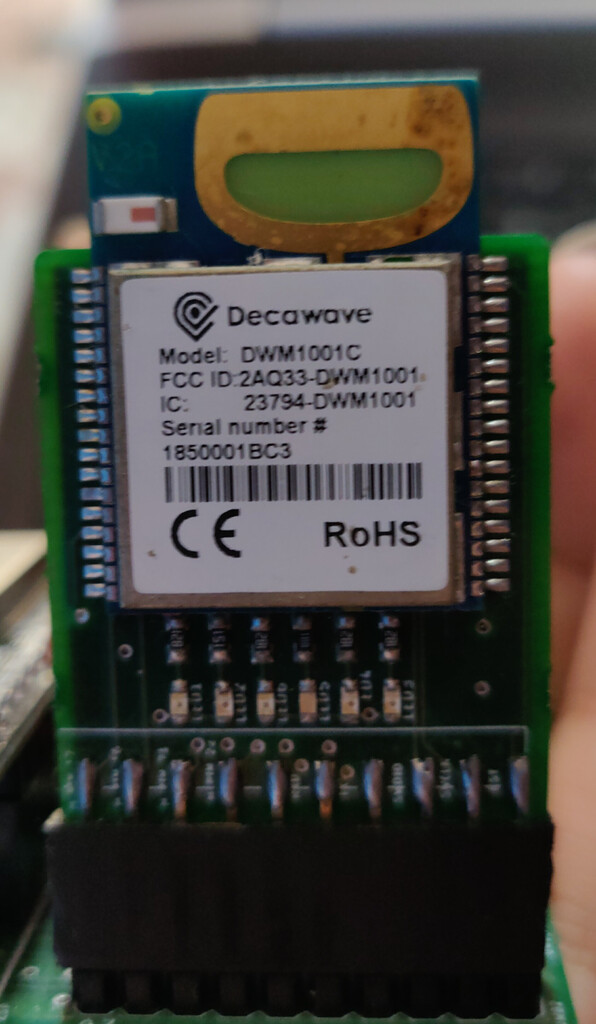 Queries Regarding Flashed DWM100C module using DWM1001-Dev - Ultra-Wideband - Qorvo Tech Forum