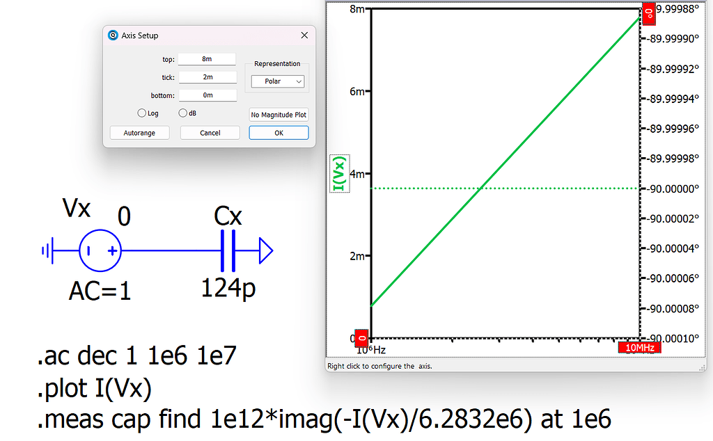 Cursor in ac plot displays zero values - QSPICE - Qorvo Tech Forum