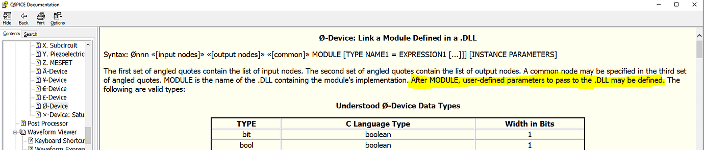How to use netlist-passed parameter in C++ code - QSPICE - Qorvo Tech Forum