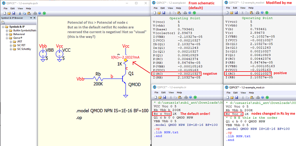 The order matters (or not?) - QSPICE - Qorvo Tech Forum