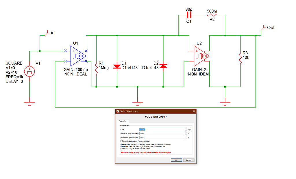 VCCS with limter? - QSPICE - Qorvo Tech Forum