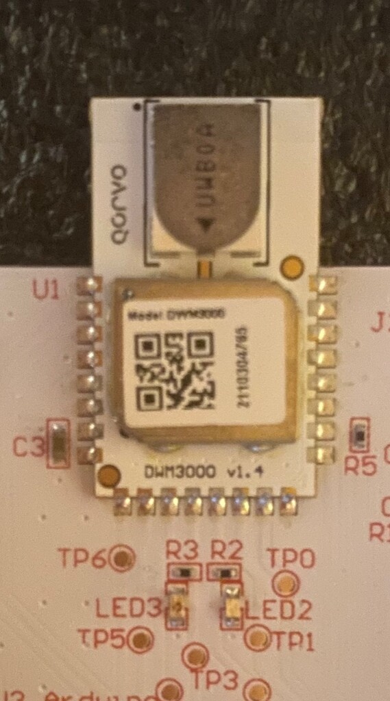 Customizing DWM3000EVB by placing DW3120 , removing DW3110 in order to get angular measurement ...